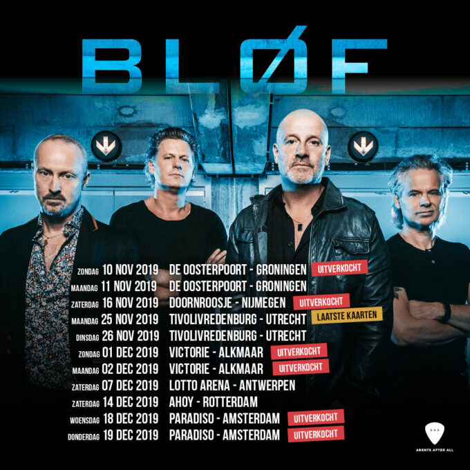 Extra clubshows Groningen en Utrecht - BLØF